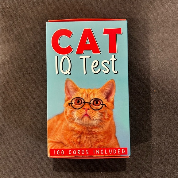 Cat | Cat Iq Test Cards | Poshmark